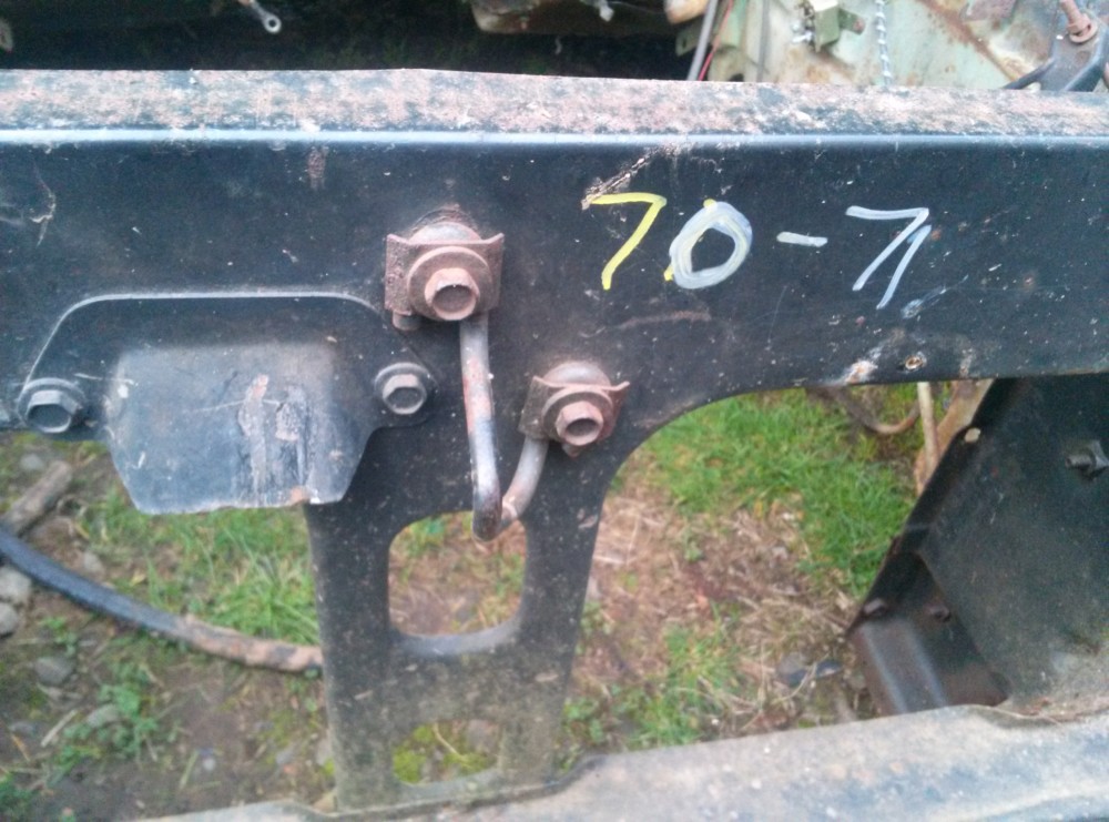 70-71 Core support – Dodge Sweptline Parts